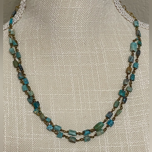 Roost | Jewelry | Matte Turquoise Necklace | Poshmark